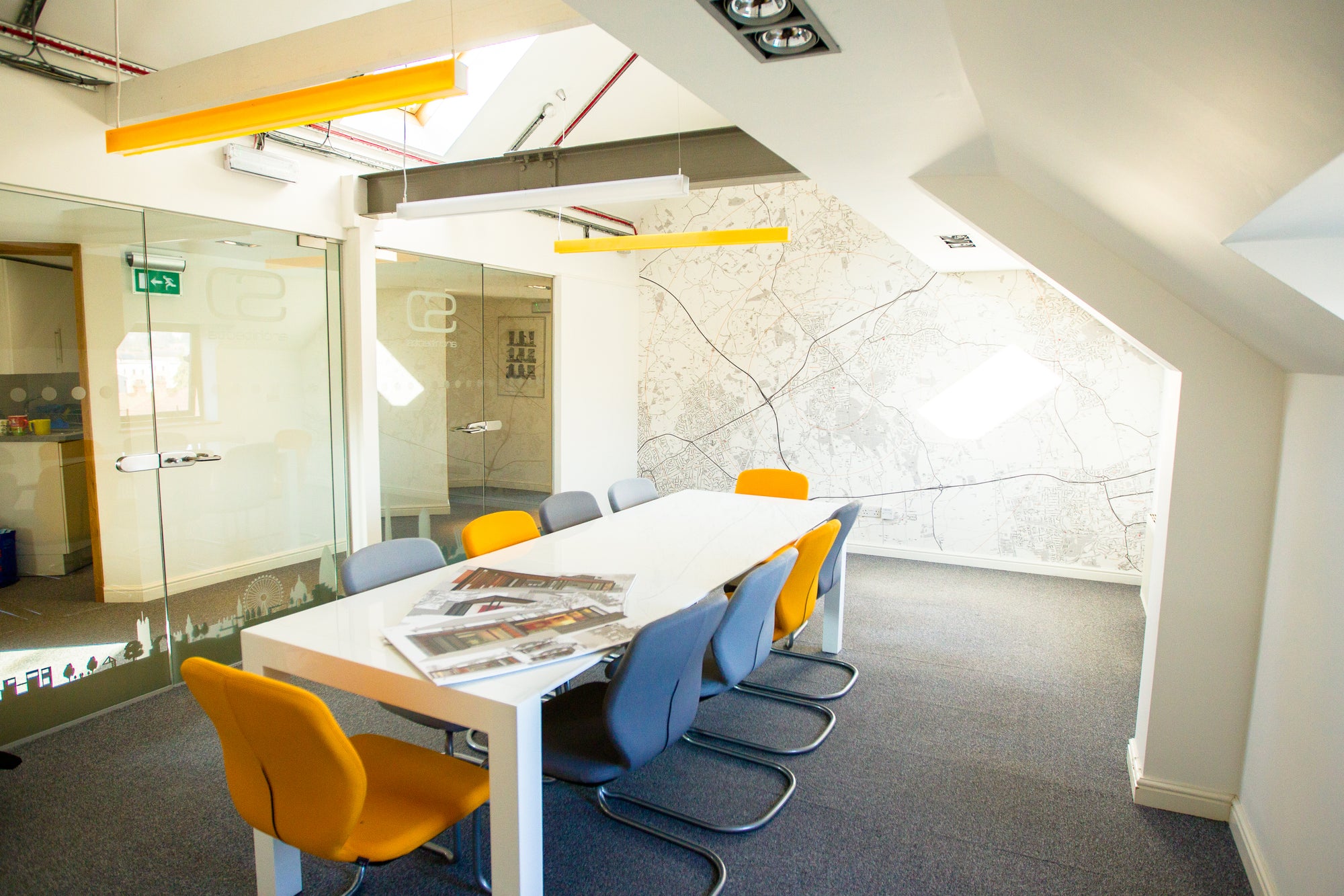 Custom Map Wallpaper | For Commercial Spaces – Wallpapered Ltd.