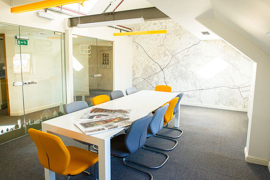 Custom Map Wallpaper | For Offices – Wallpapered Ltd.